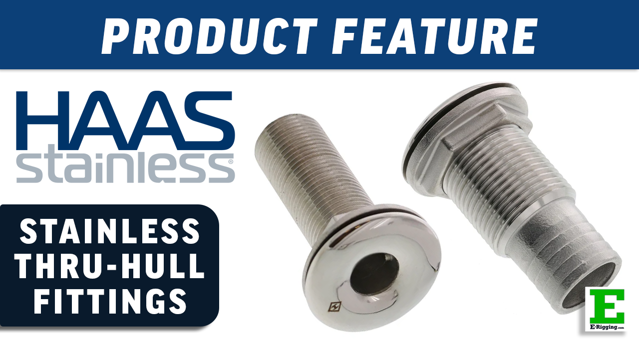 HAAS Stainless Thru Hull Fittings