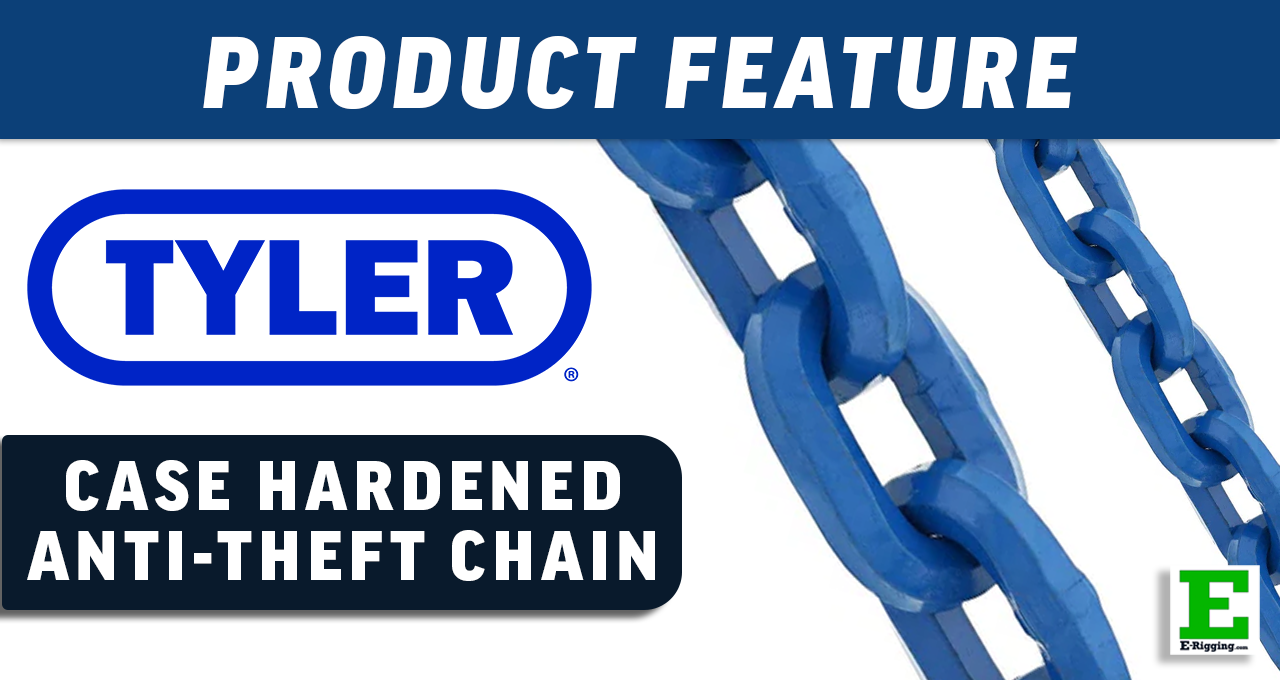 Tyler Tool Hardened Alloy Hex Shape Anti-Theft Chain