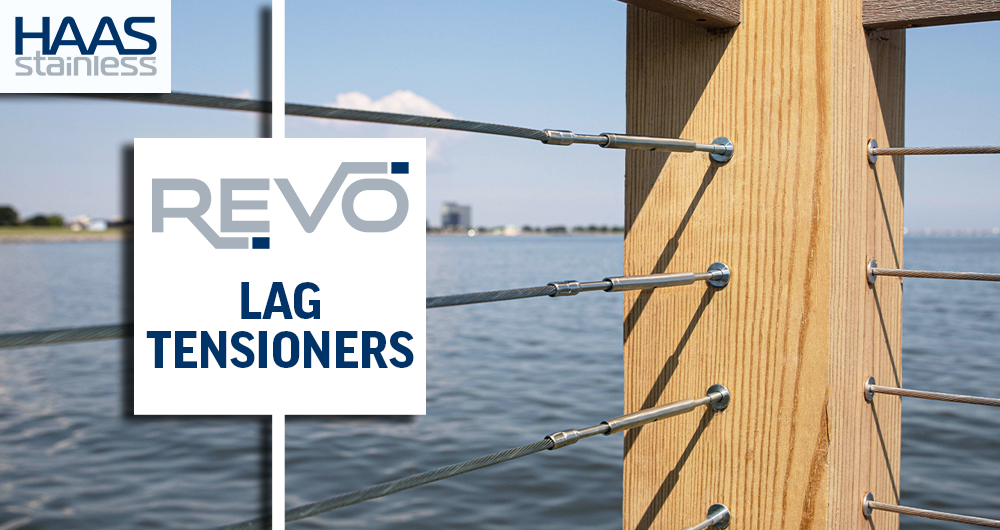 HAAS REVO Cable Railing Lag Tensioners