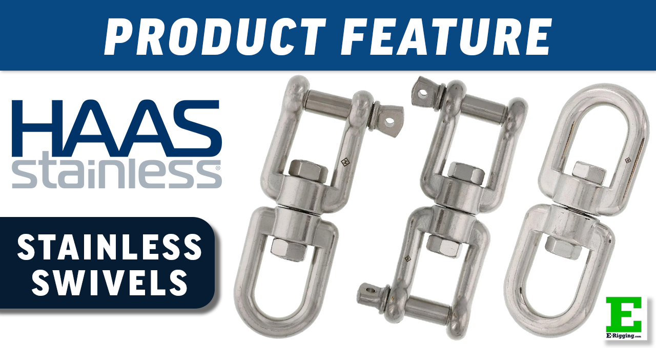 Haas Stainless Steel Swivels