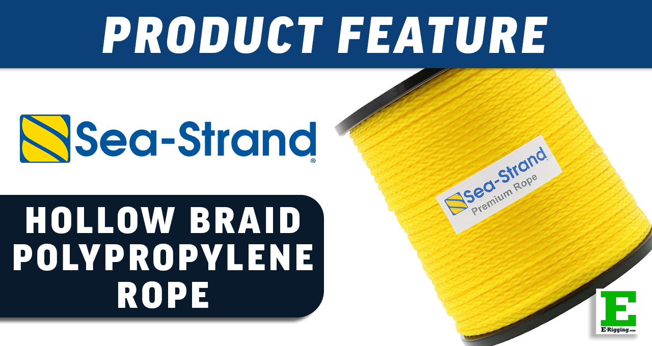 Sea-Strand Hollow Braid Polypropylene Rope