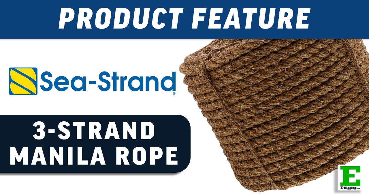 Sea Strand 3 Strand Manila Rope