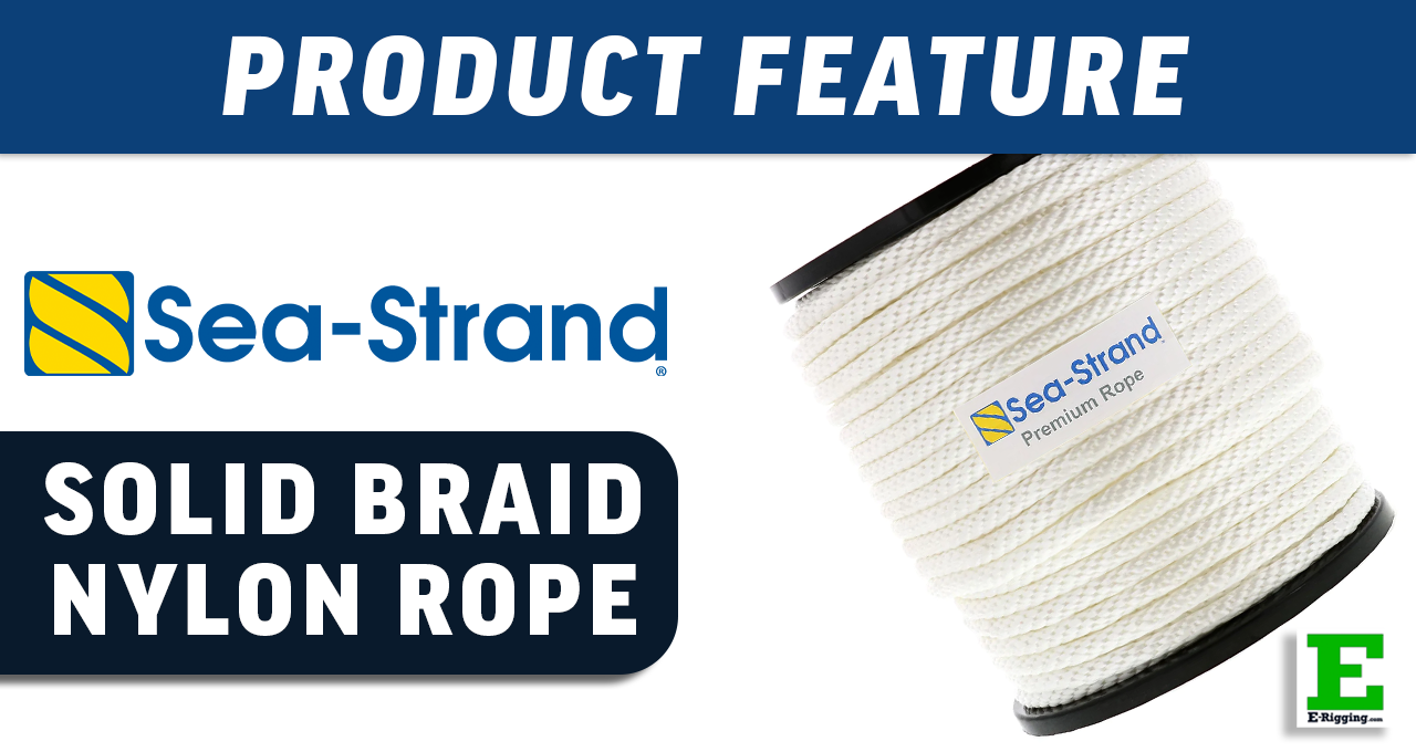 Sea Strand Solid Braid Nylon Rope