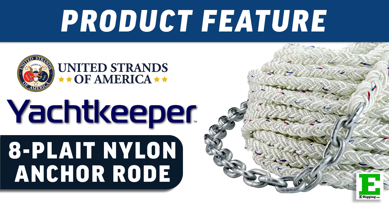 Yachtkeeper 8-Plait Nylon Anchor Rode