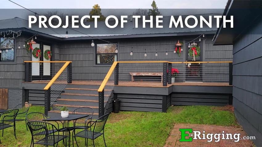 HAAS REVO Cable Railing Enhances Backyard Aesthetic