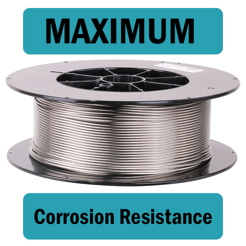 Discounted 1x19 Stainless Steel Cable at E-Rigging