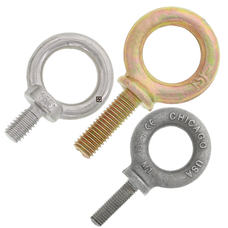Machinery Eye Bolts | Durable and Dependable - Multiple Sizes