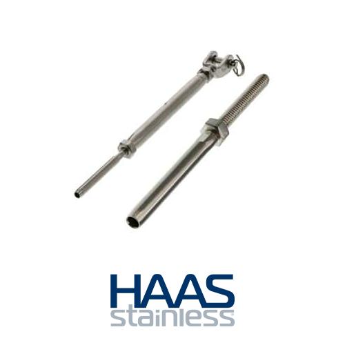 Tensioning Fittings For a Strong Cable Railing System