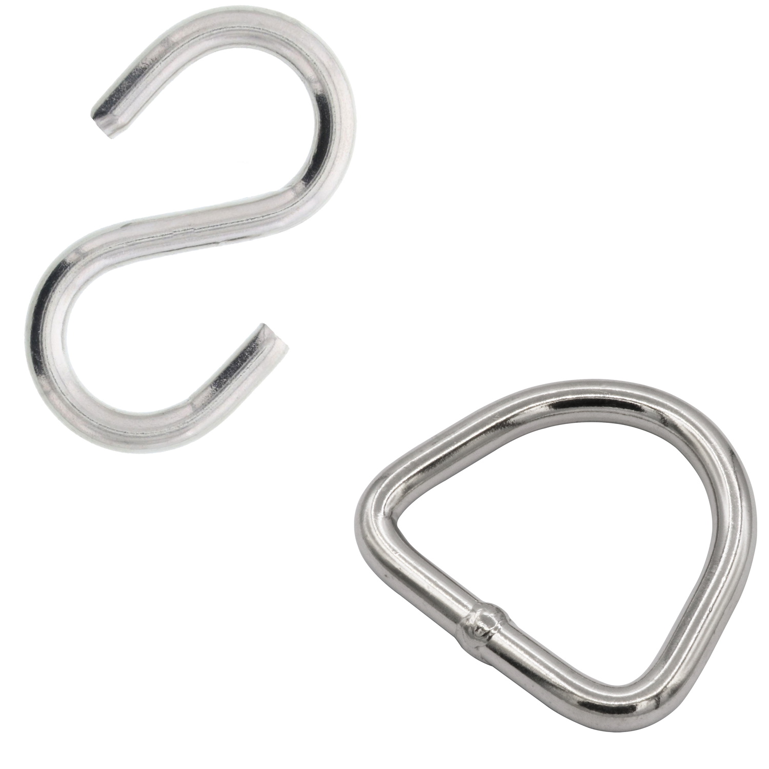 S-Hooks & Round Rings – Stainless Steel Rigging Hardware | Shop Now