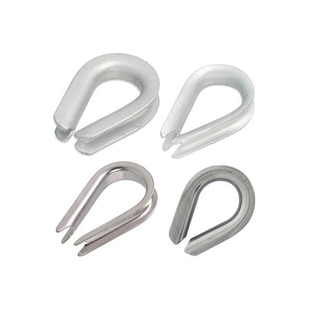 Wire Rope Thimbles | Galvanized & Stainless Steel