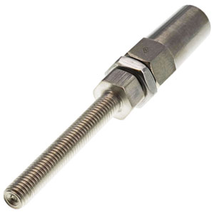 Swageless Threaded Studs for Secure Cable Railing Installation