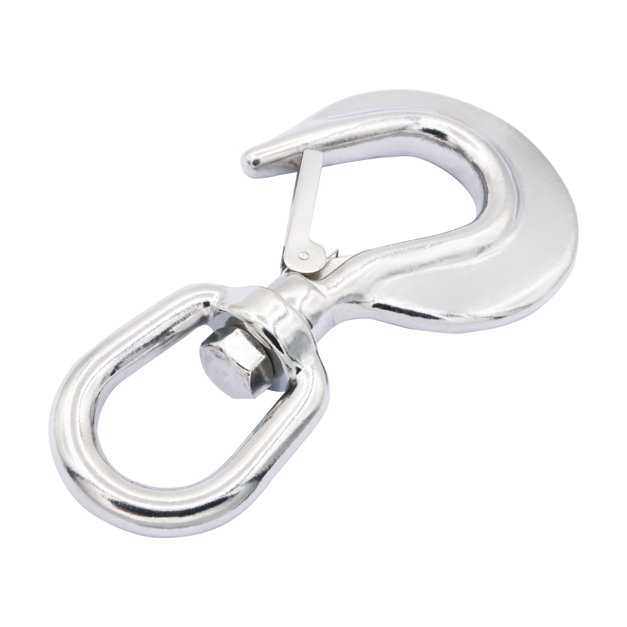 1-1/4" Type 316 Stainless Steel Heavy Duty Swivel Hook