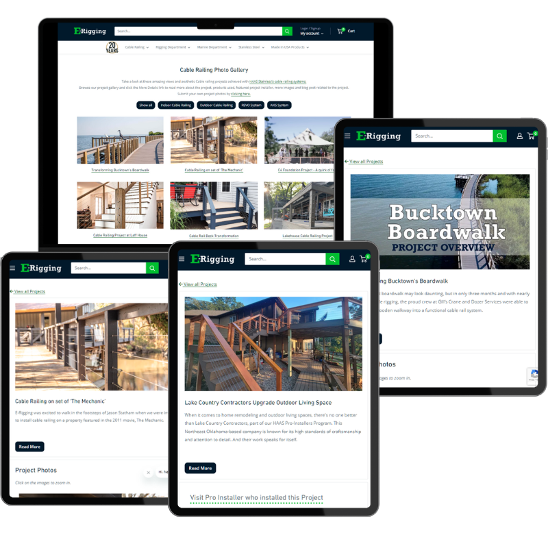 Web Design Time Machine - E-Rigging.com