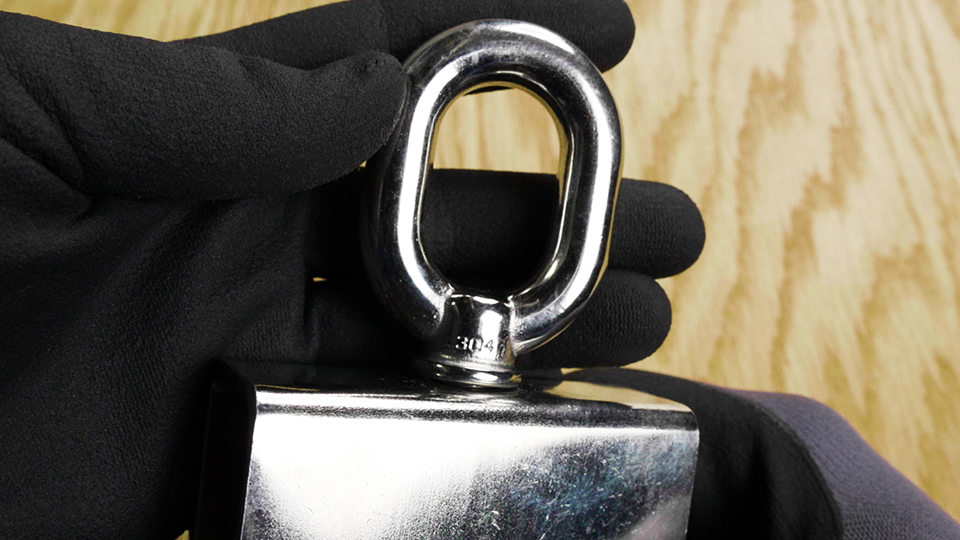 HAAS Stainless Swivel Eye Square Block