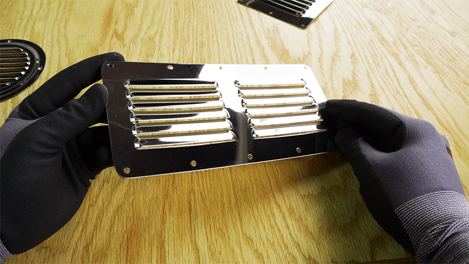 HAAS Stainless Vent Plates