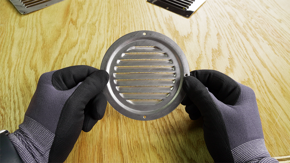 HAAS Stainless Vent Plates