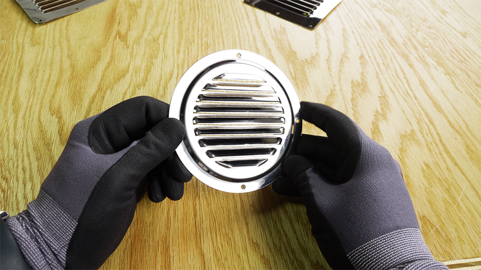 HAAS Stainless Vent Plates