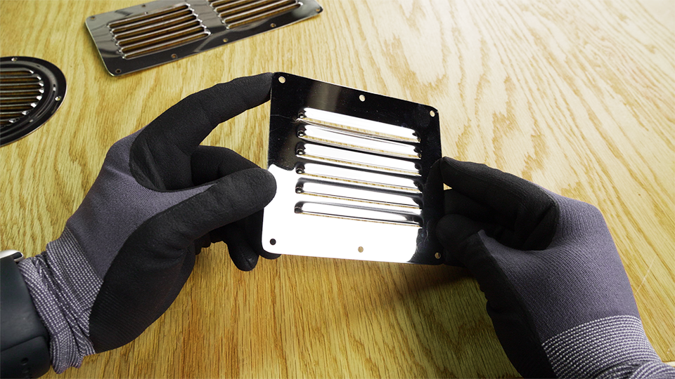 HAAS Stainless Vent Plates