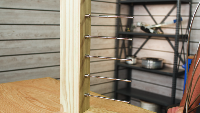 Straight Tensioners HAAS AXIS Cable Railing Components Installation
