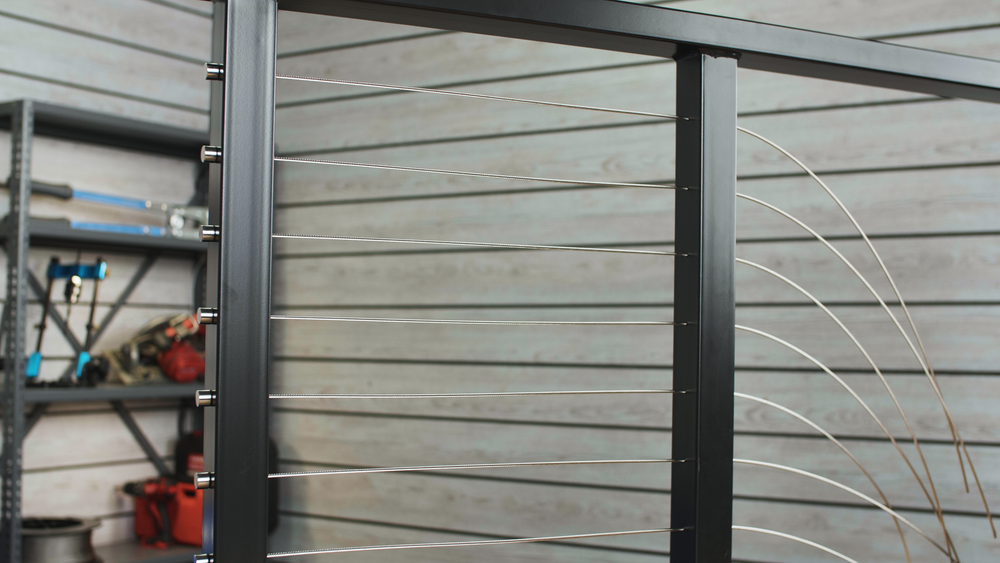 End Stops in Metal Posts HAAS REVO Cable Railing Components Installati