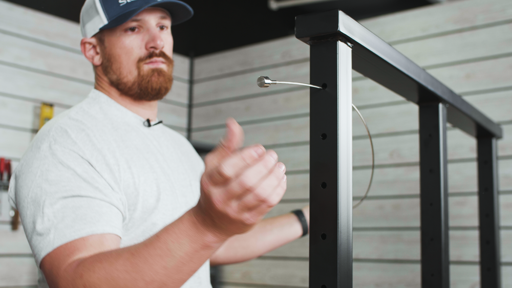 End Stops in Metal Posts HAAS REVO Cable Railing Components Installati