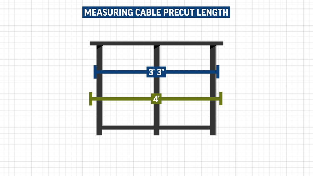End Stops in Metal Posts HAAS REVO Cable Railing Components Installati