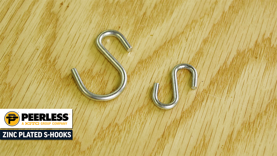 Peerless Zinc-plated S-Hooks