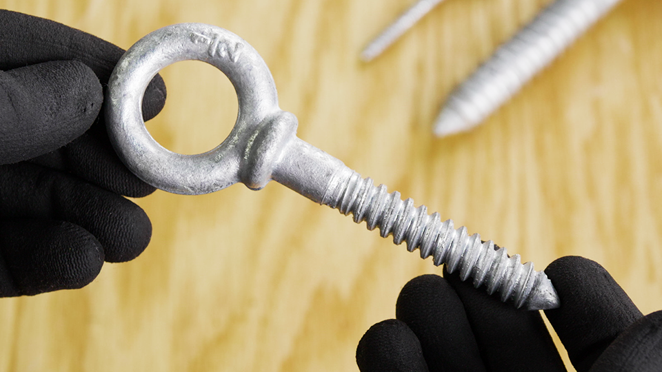 Pro Lift Galvanized Lag Eye Bolts