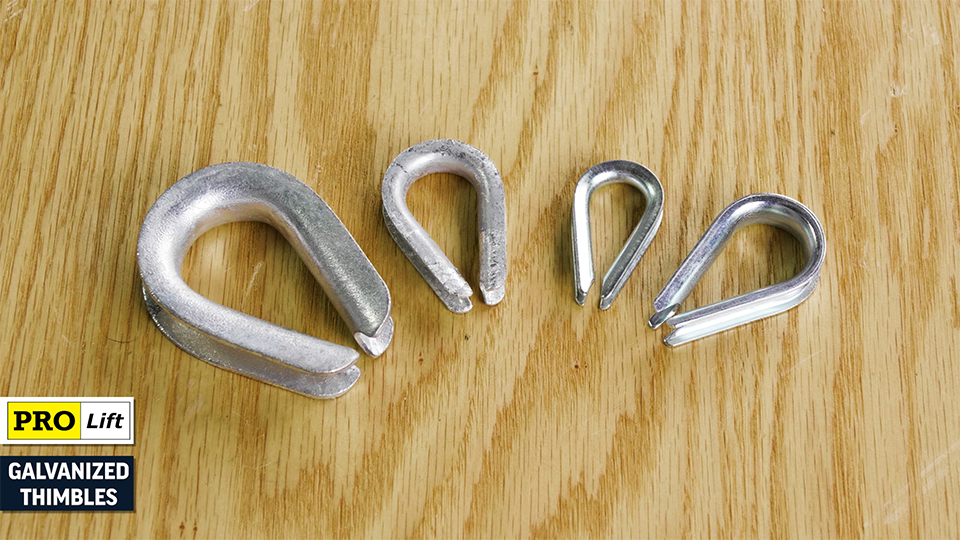 Pro Lift Wire Rope Thimbles