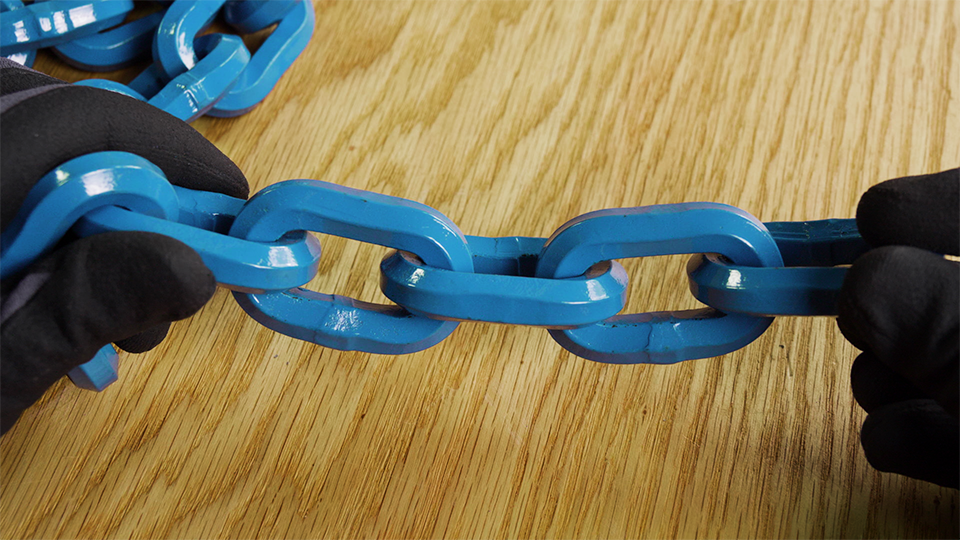 Tyler Tool Hardened Alloy Hex Shape Anti-Theft Chain