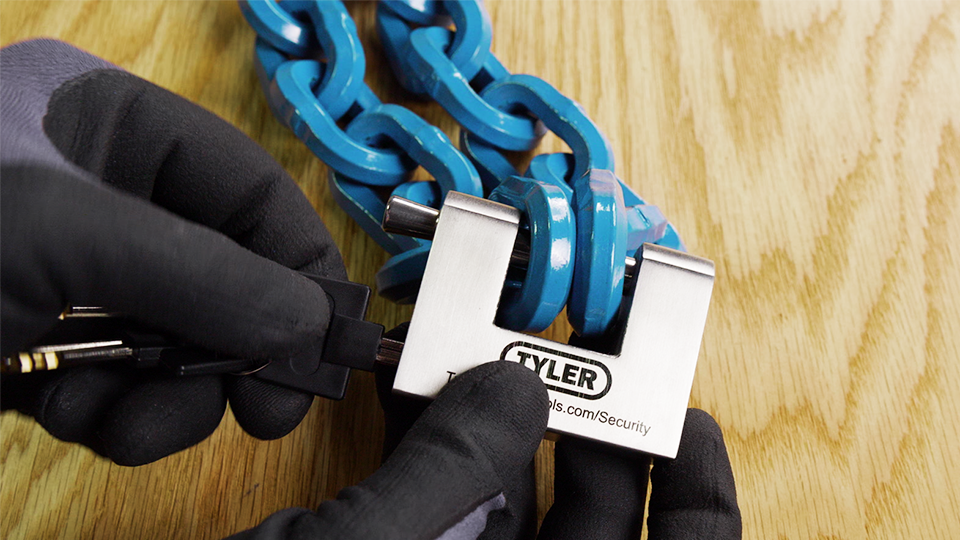 Tyler Tool Hardened Alloy Hex Shape Anti-Theft Chain