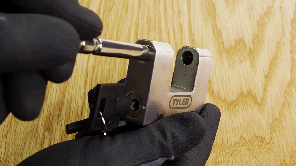 Tyler Tool Stainless Steel High Security Shutter Lock