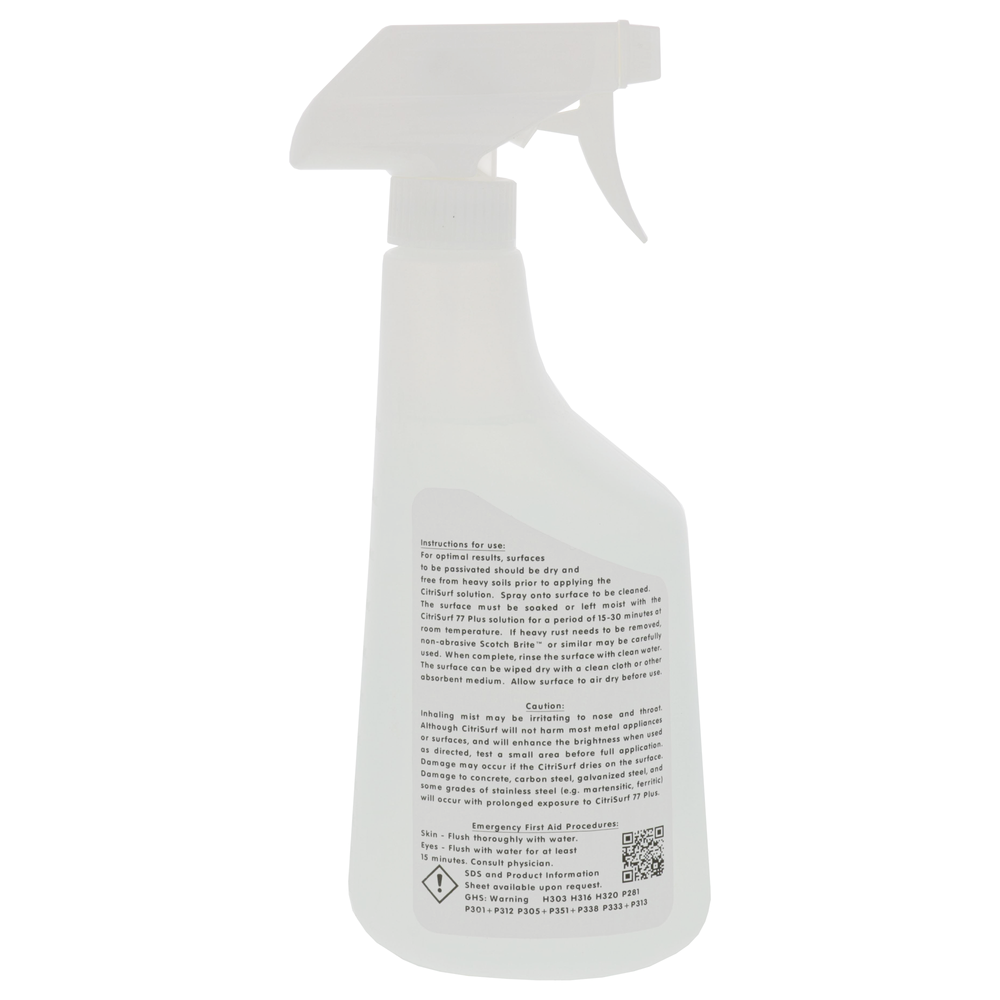 Citrisurf 77 Plus Stainless Steel Cleaner
