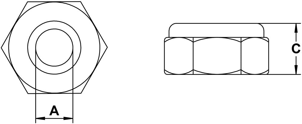 Split Beam Lock Nut Dimensions Chart - The Best Picture Of Beam