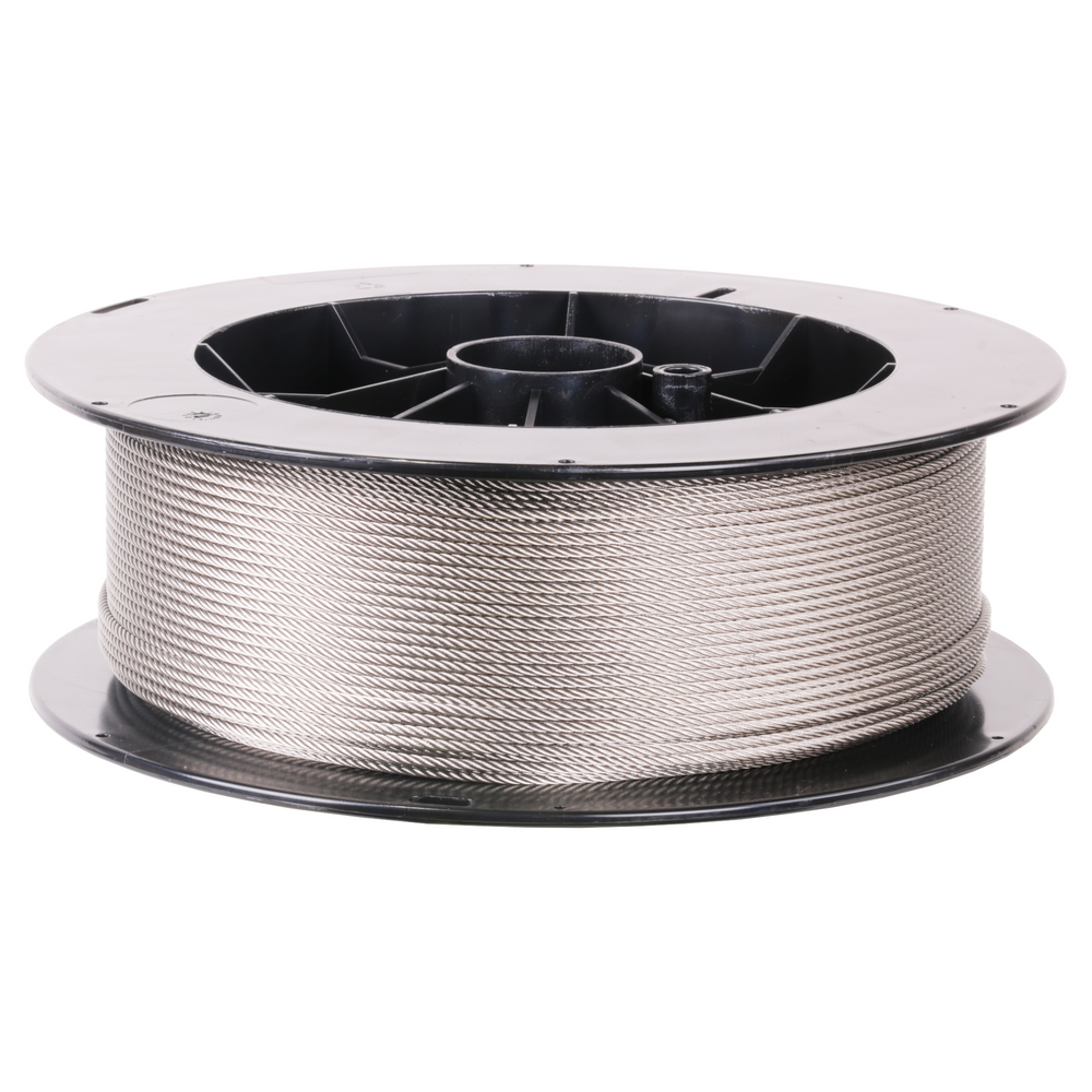 PRO Strand 3/8" X 500', 7x19, Type 304 Stainless Steel Cable