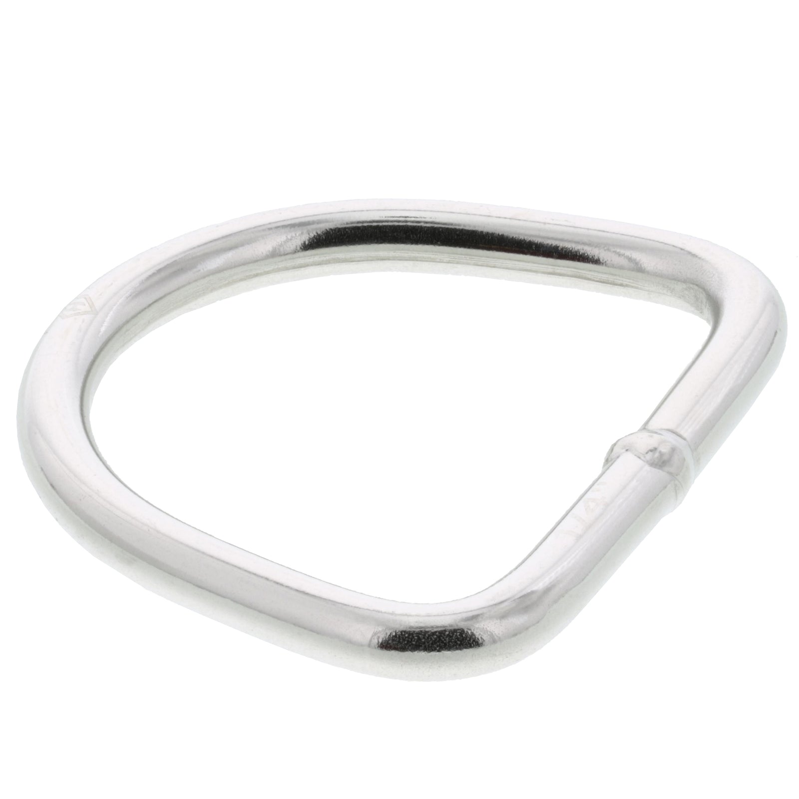 3/16" x 1" Stainless Steel D Ring