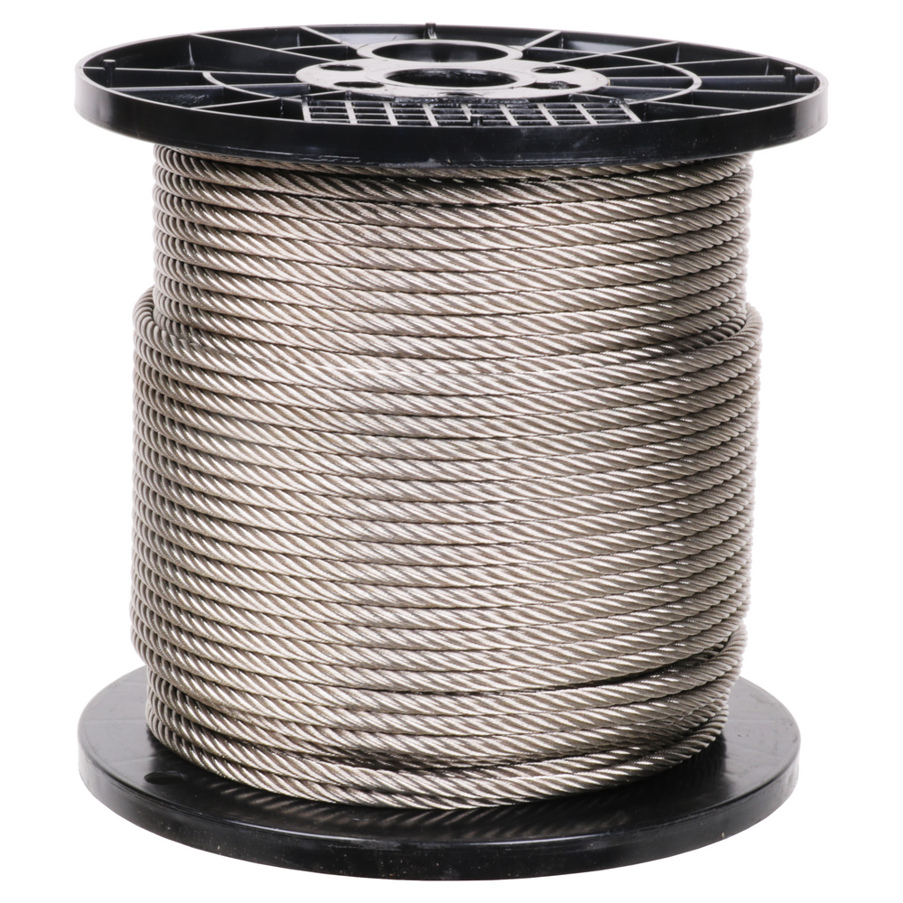 PRO Strand 3/8" X 500', 7x19, Type 304 Stainless Steel Cable