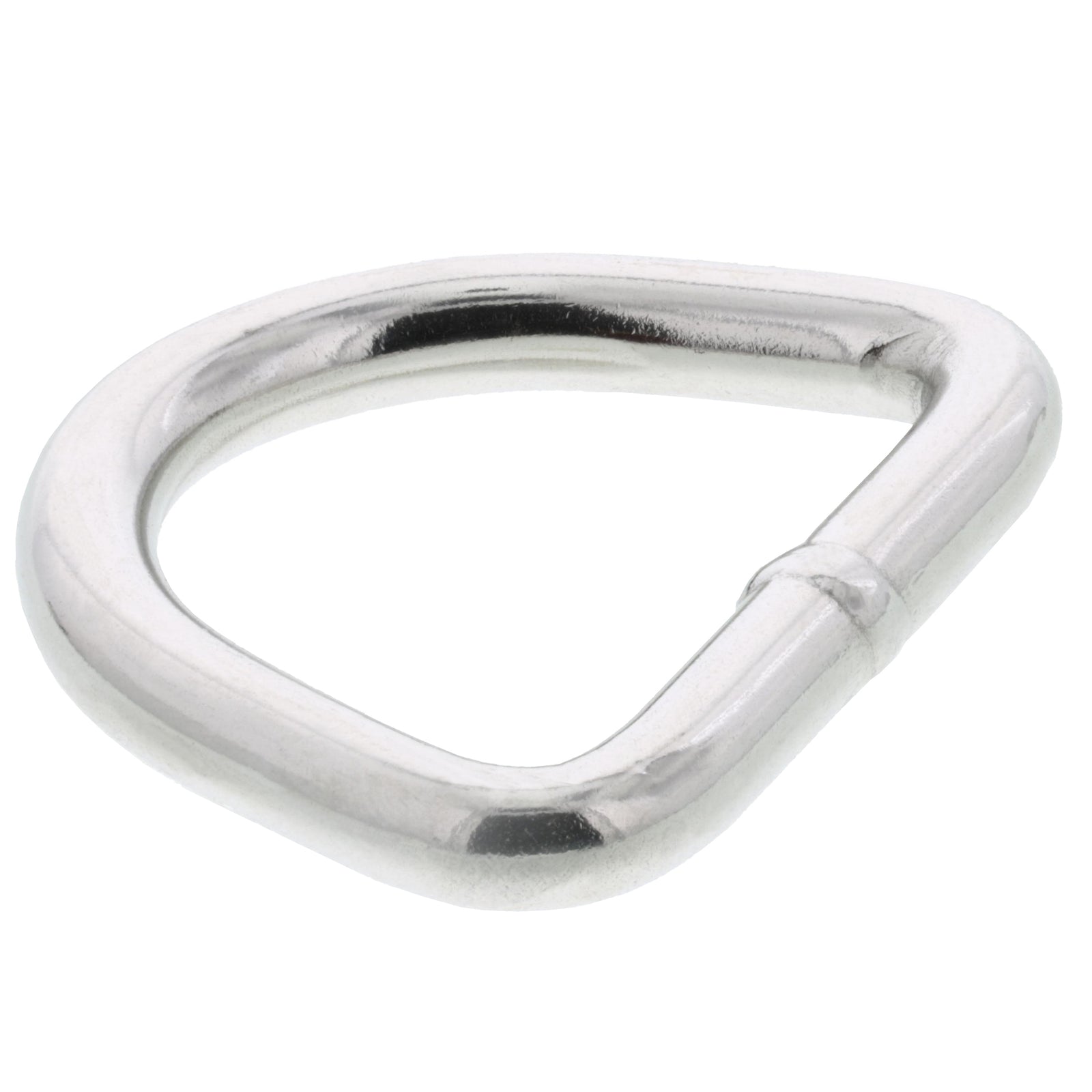 3/16" x 1" Stainless Steel D Ring
