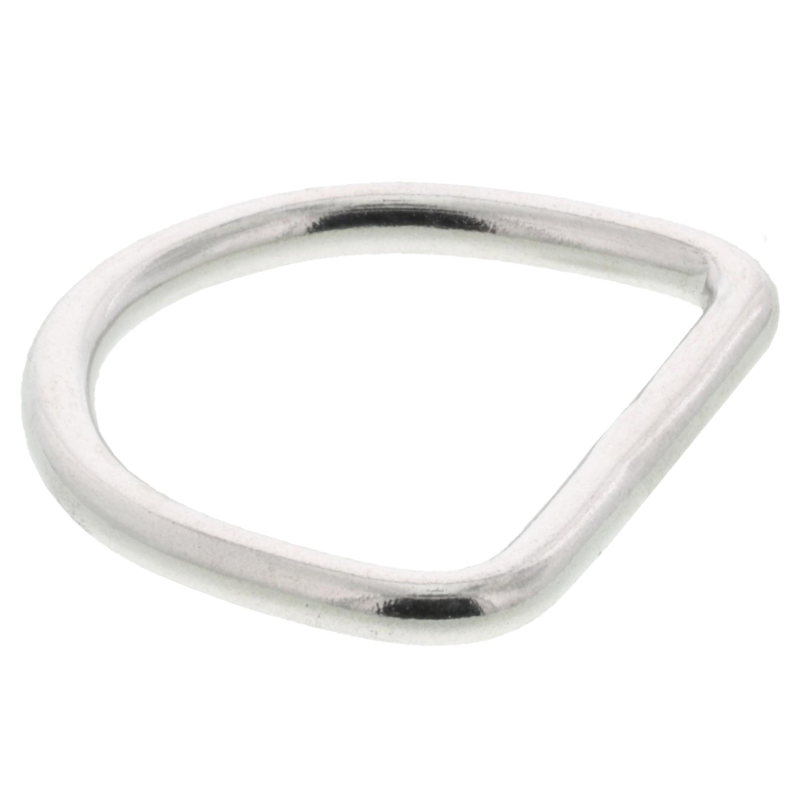 3/16" x 1" Stainless Steel D Ring