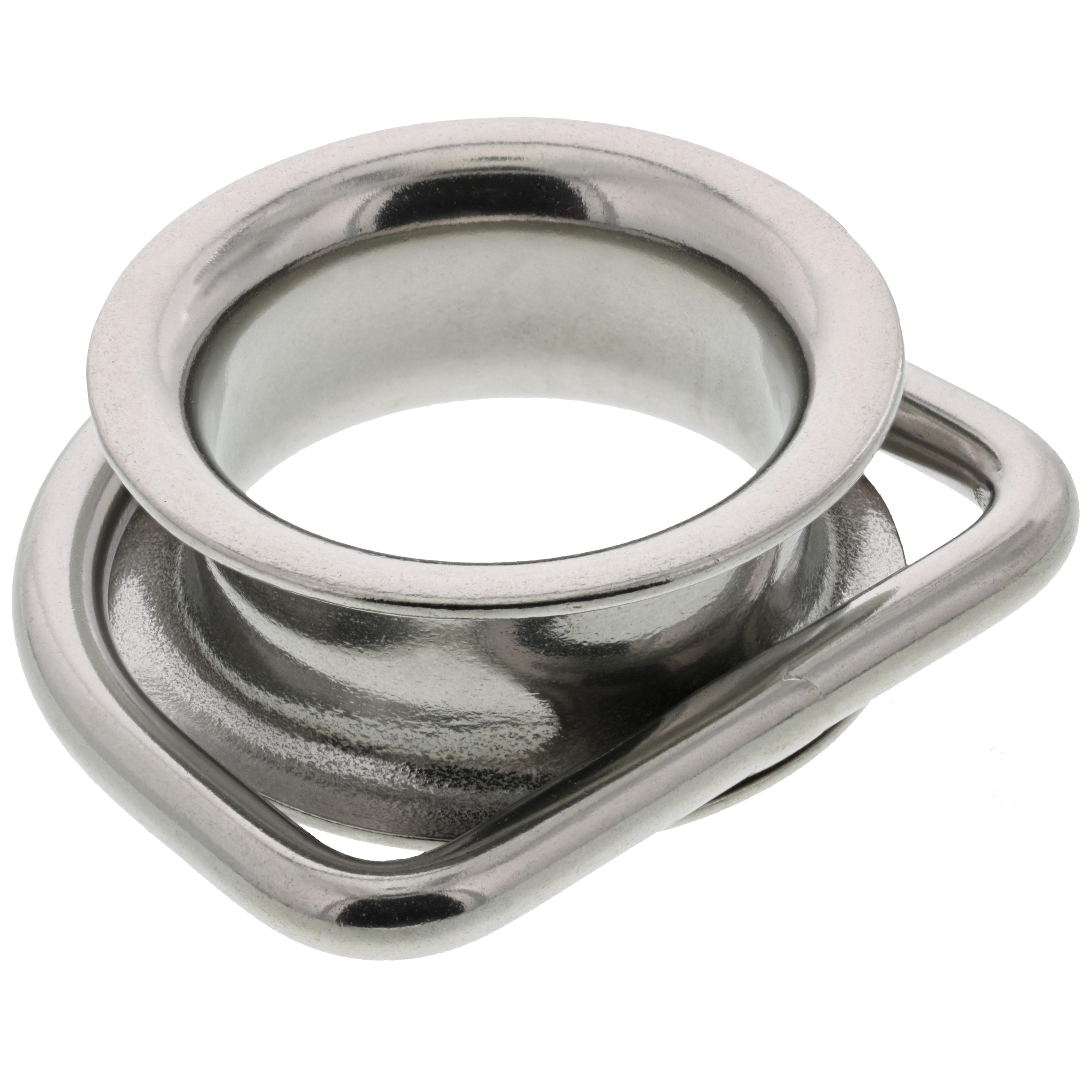 5/16" x 2" Stainless Steel D Ring Sheave