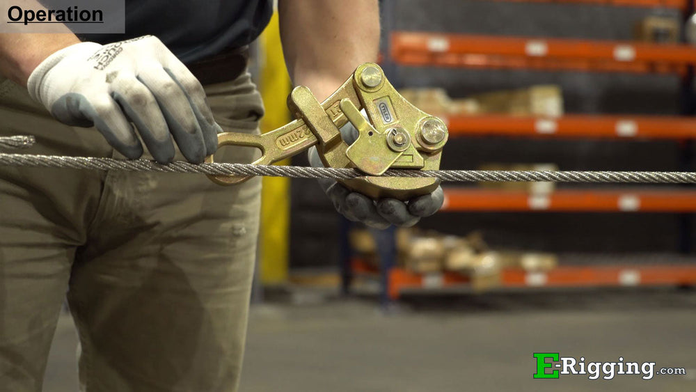 Tyler Tool 1/32" - 3/8" Wire Rope & Cable Grip, 0.5 Ton Capacity