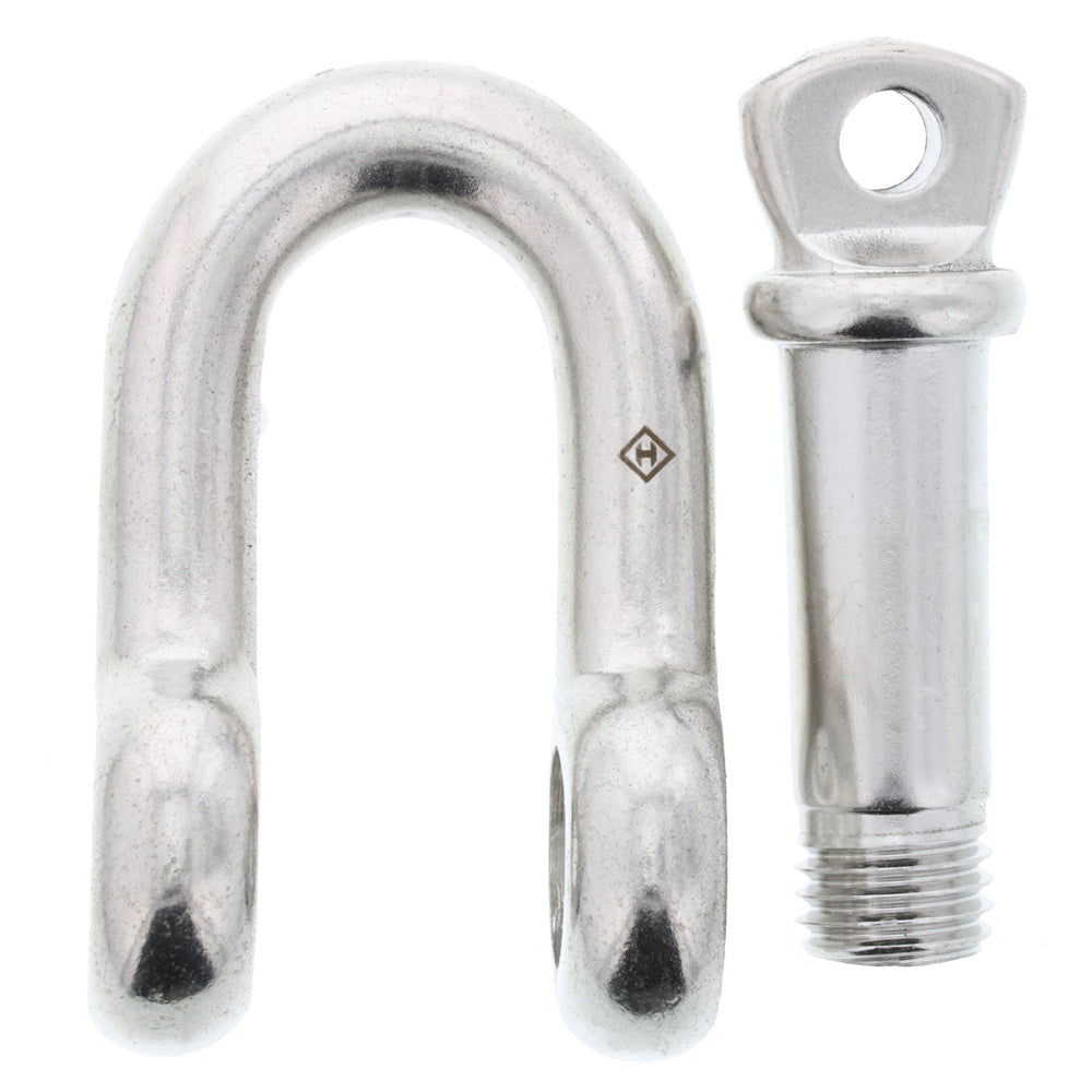 1/4" Stainless Steel Screw Pin Chain Shackle