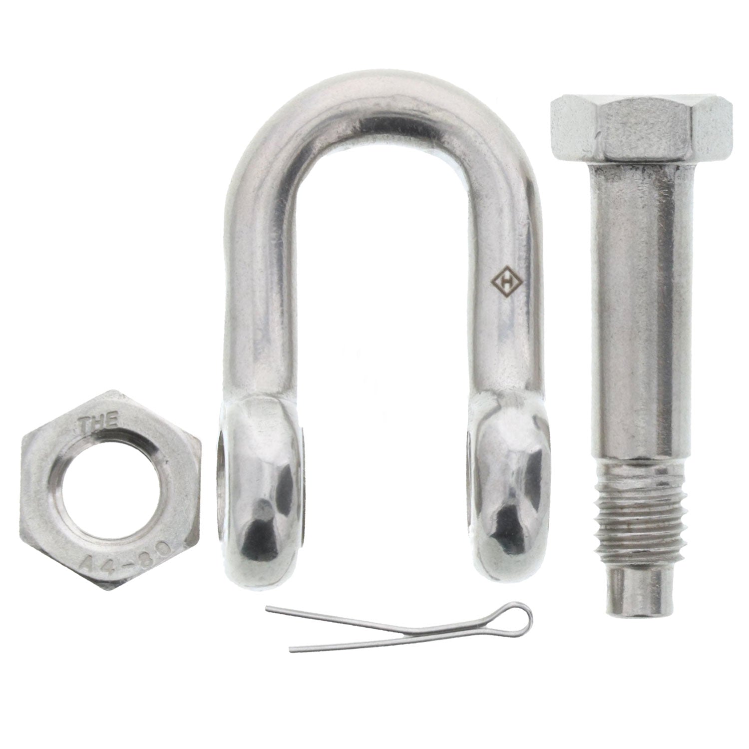 3/16" Stainless Steel Safety Chain Shackle