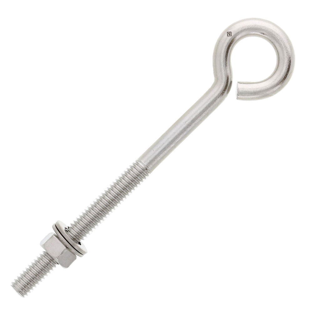 5/16" x 2" Stainless Steel Plain Eye Bolt