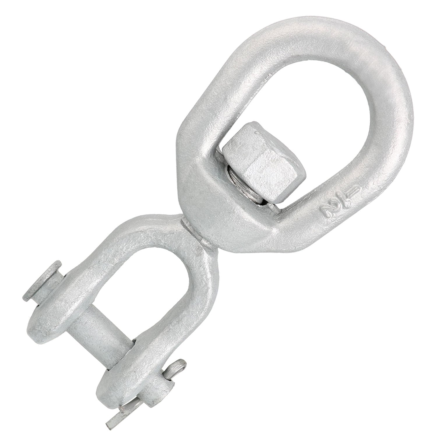 1/2" Galvanized Eye & Jaw Swivel