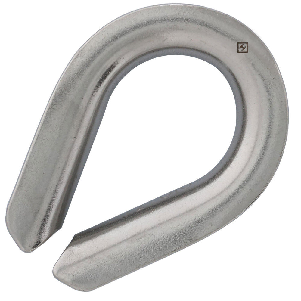 3/4" Stainless Steel Heavy Duty Wire Rope Thimble