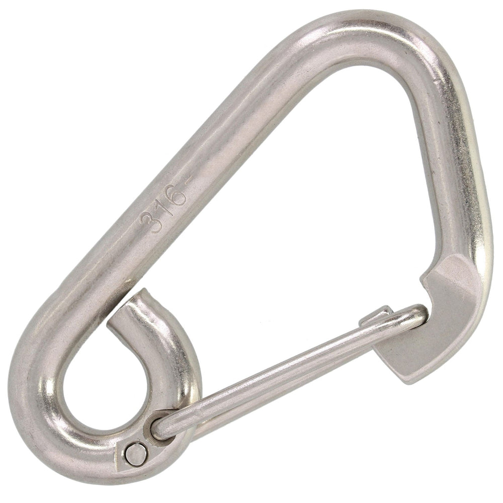 5/16" Stainless Steel Harness Style Spring Snap Link