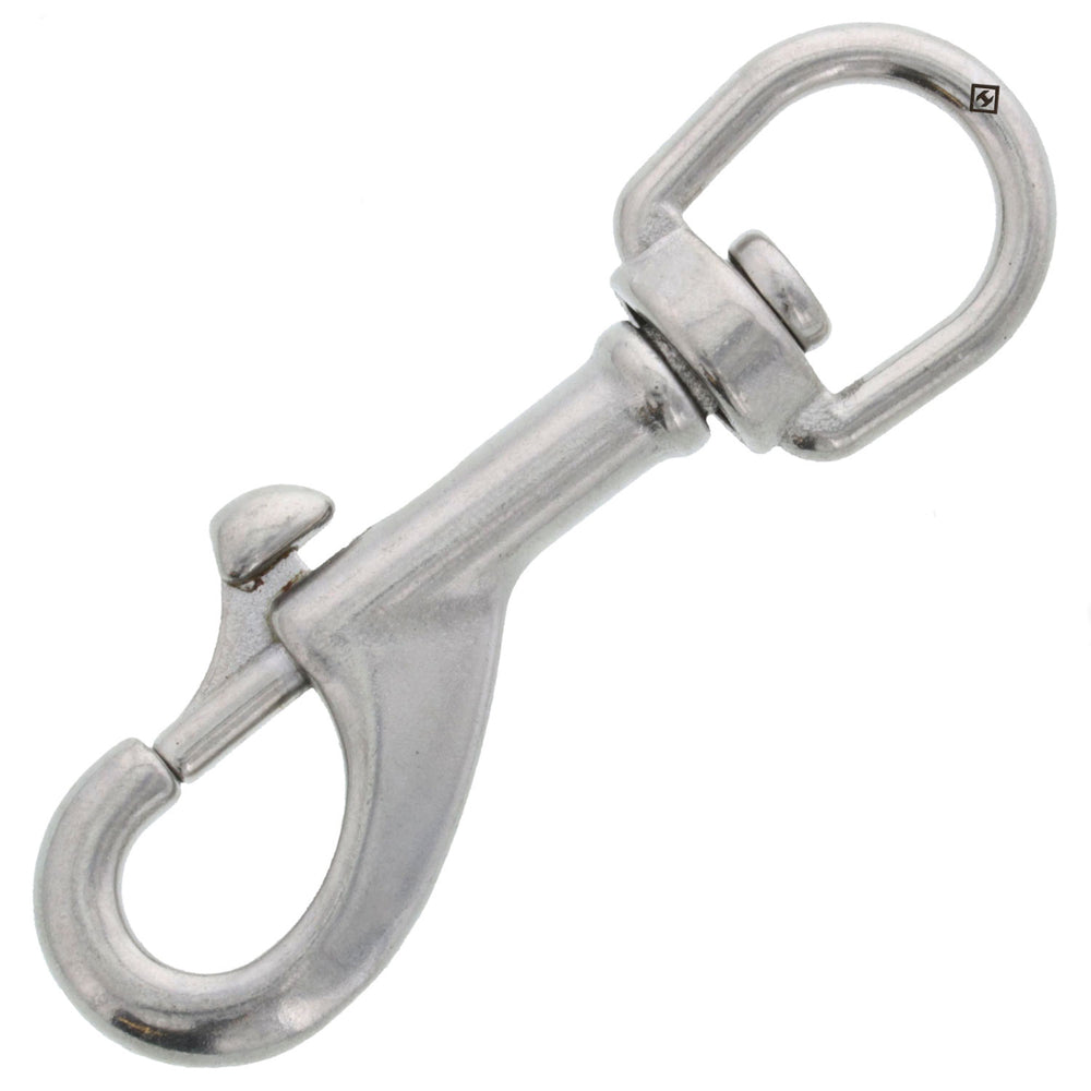 3/8" Stainless Steel Swivel Eye Bolt Snap