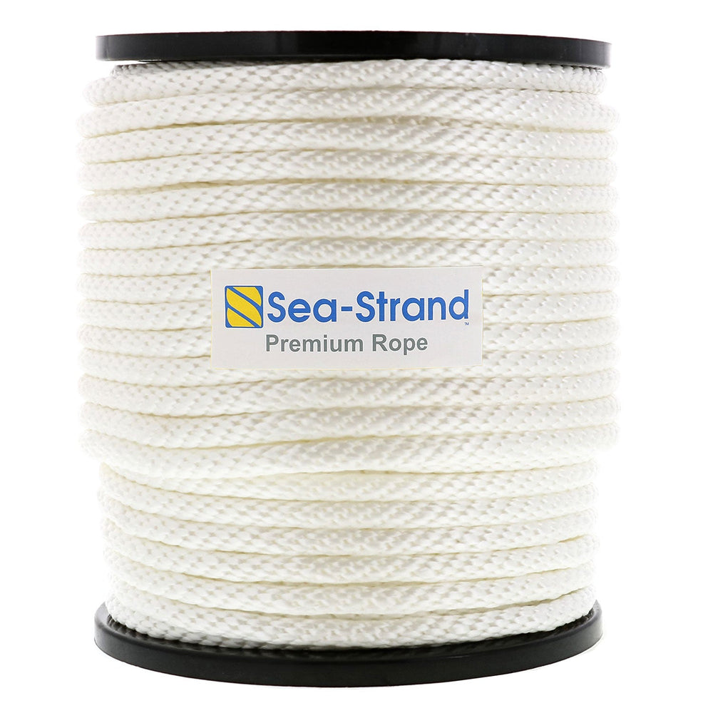 1/4" x 500' Reel, Solid Braid Nylon Rope