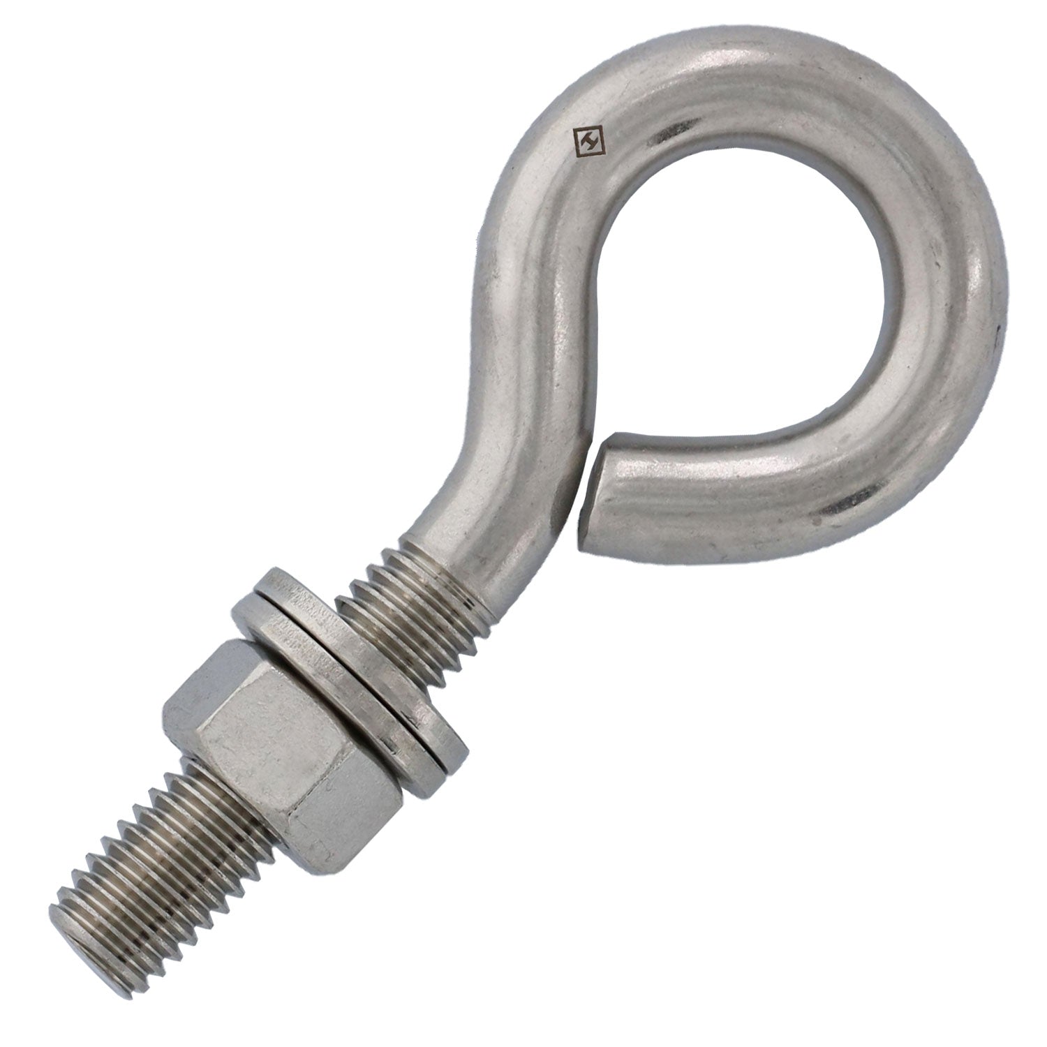 5/16" x 2" Stainless Steel Plain Eye Bolt